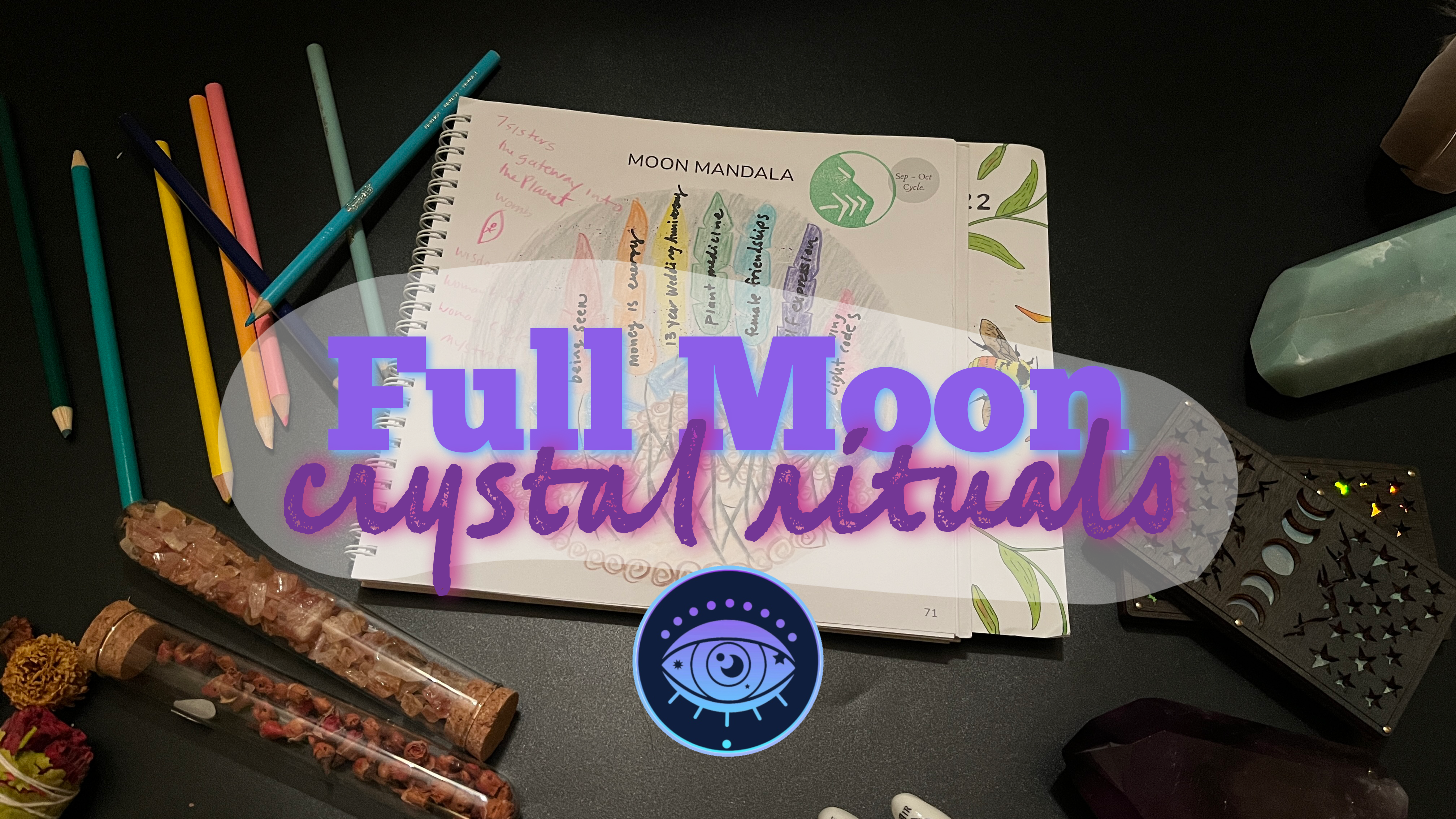 It’s Full Moon Crystal Charging Time – Boho Bahia